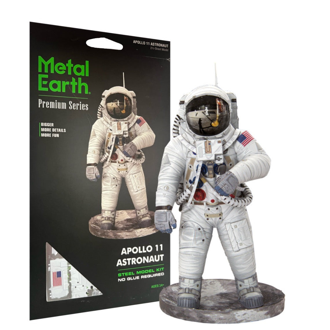 Metal Earth Apollo 11 Astronaut 3D Puzzle – SpaceTrader Gift Shop