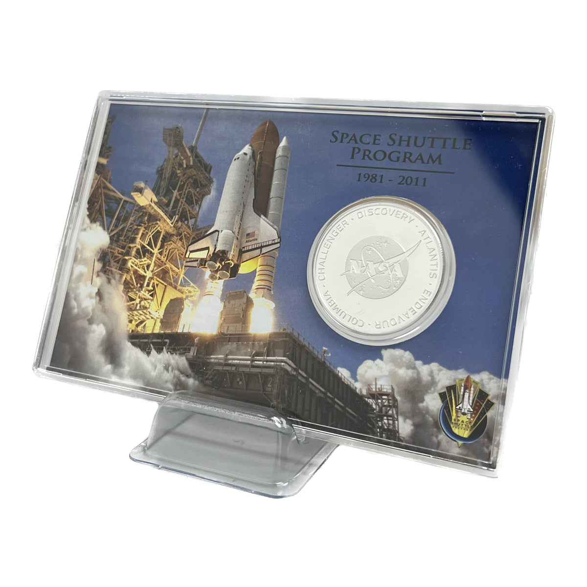 Space Shuttle Program Mint Silver Coin – SpaceTrader Gift Shop