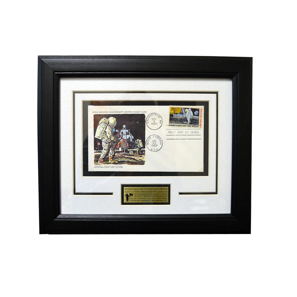 APOLLO 11 1ST DAY FRAME – SpaceTrader Gift Shop