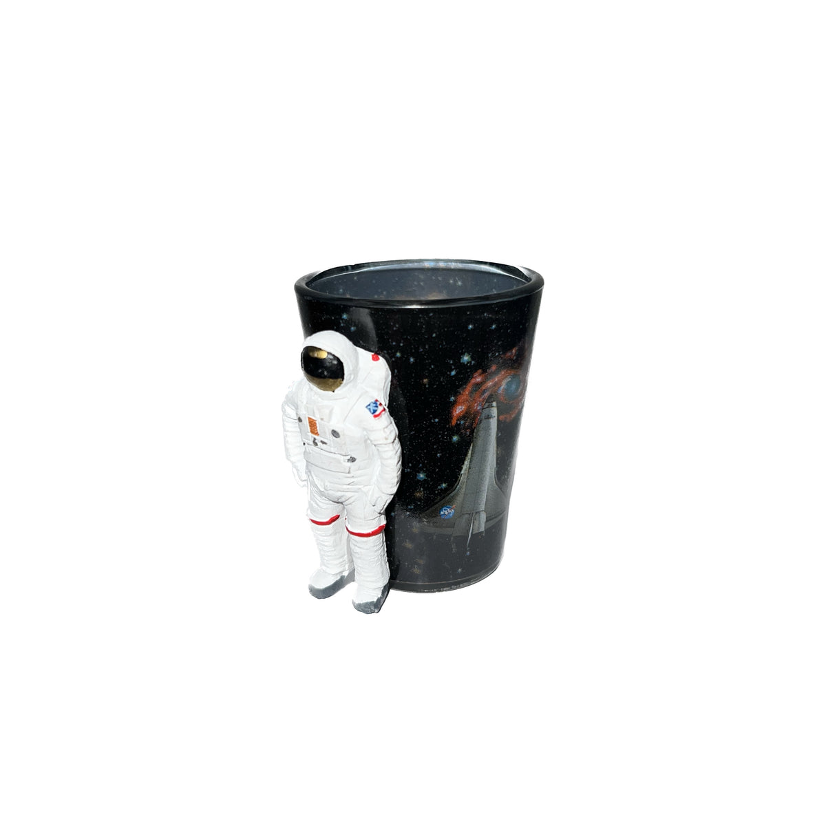 NASA Astronaut Galaxy Shot Glass – SpaceTrader Gift Shop