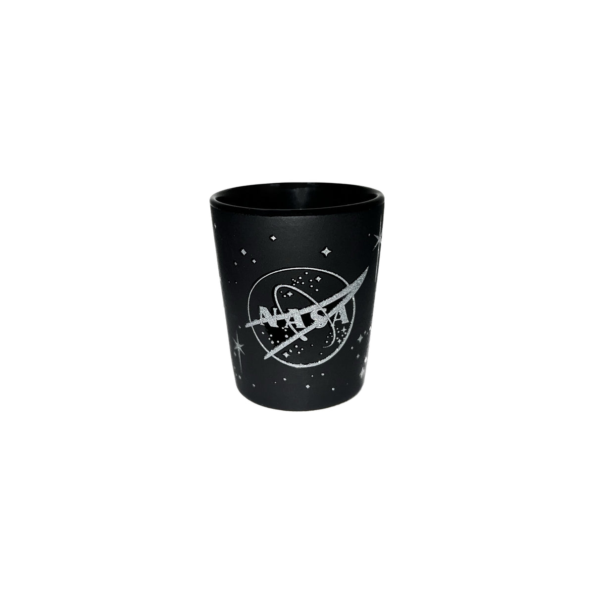 NASA Glitter Shot Glass – SpaceTrader Gift Shop