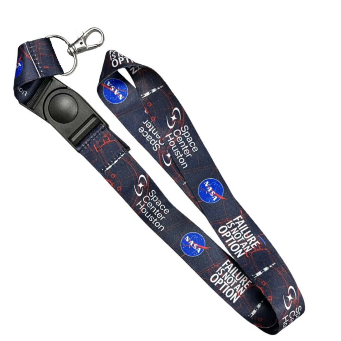 NASA Failure is Not an Option Lanyard – SpaceTrader Gift Shop