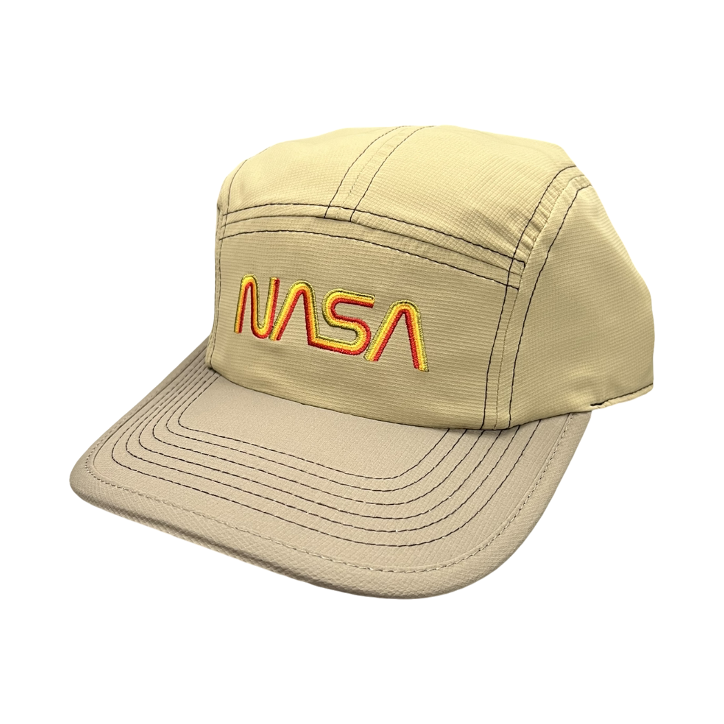 Retro NASA Worm Logo 5-Panel Cap – SpaceTrader Gift Shop