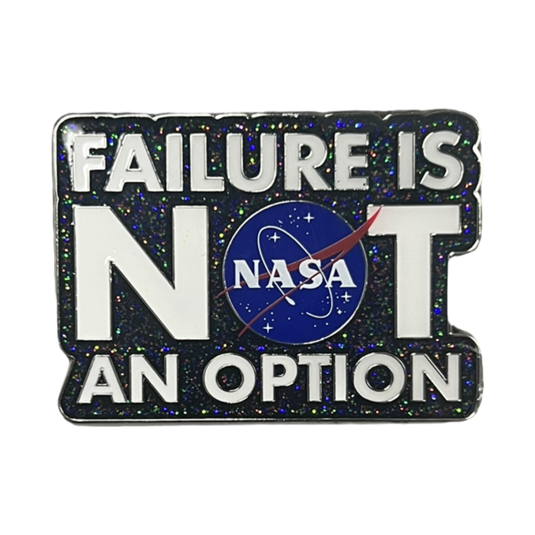 Failure is Not an Option NASA Magnet – SpaceTrader Gift Shop