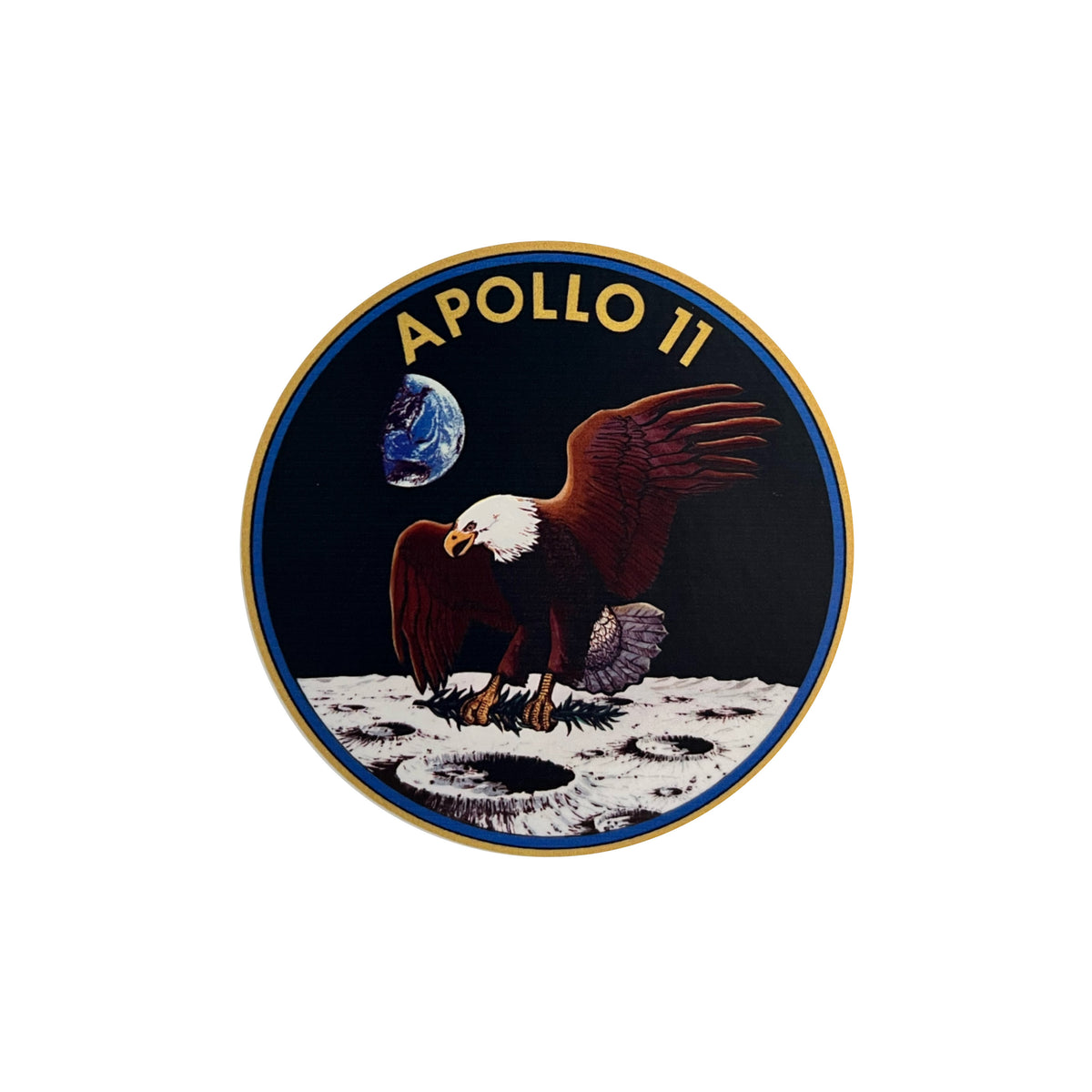 Apollo 11 Sticker – SpaceTrader Gift Shop
