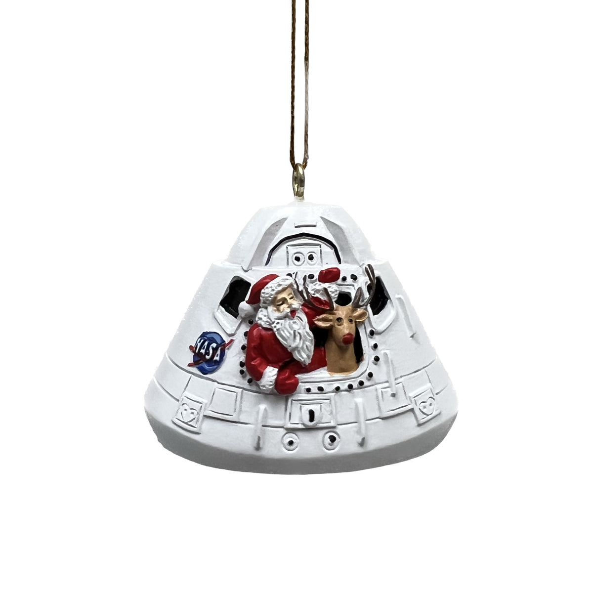 Santa Capsule Ornament – SpaceTrader Gift Shop