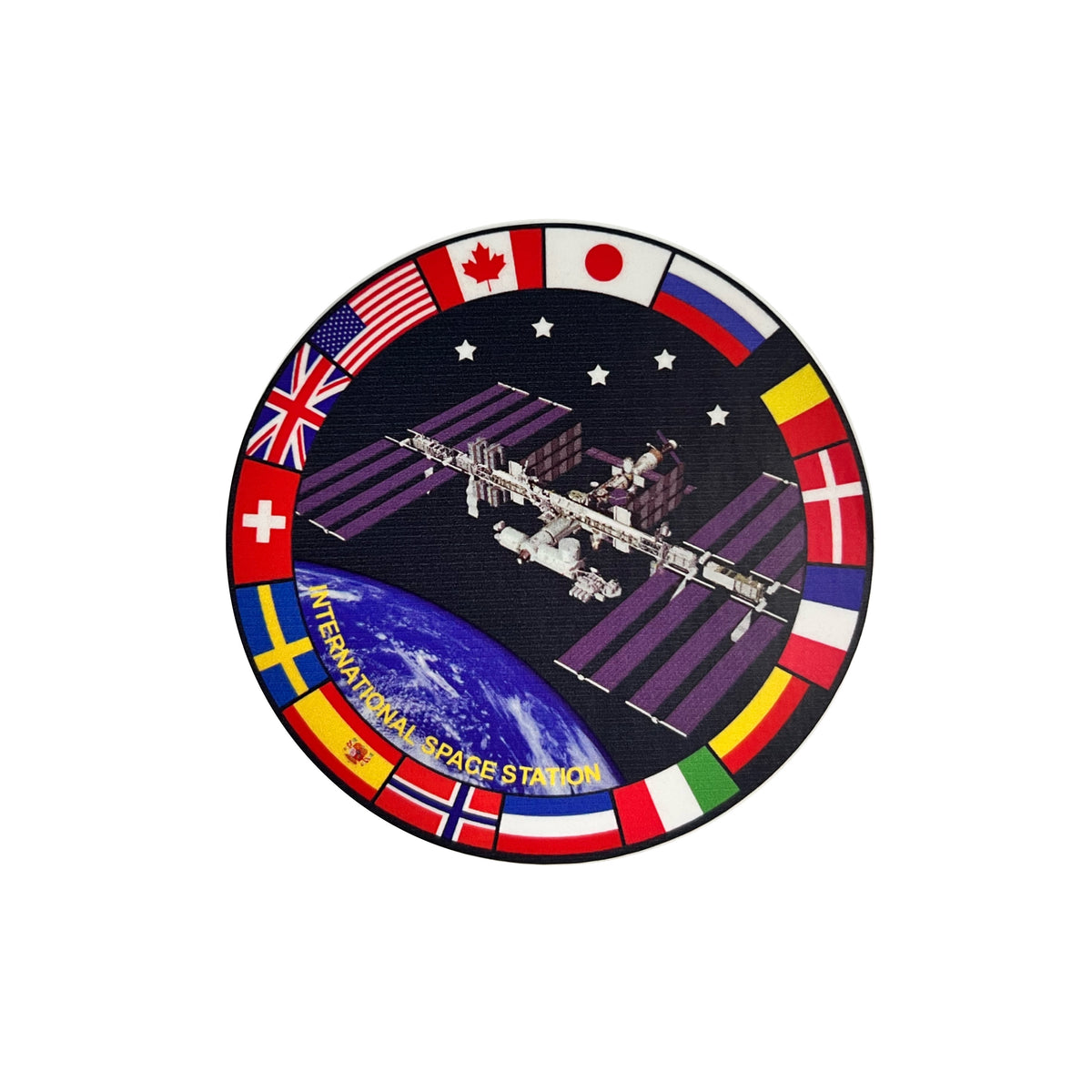 ISS Flags Sticker – SpaceTrader Gift Shop