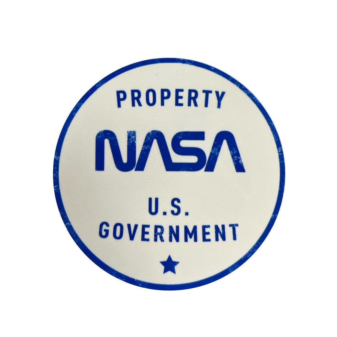 Property of NASA Sticker – SpaceTrader Gift Shop