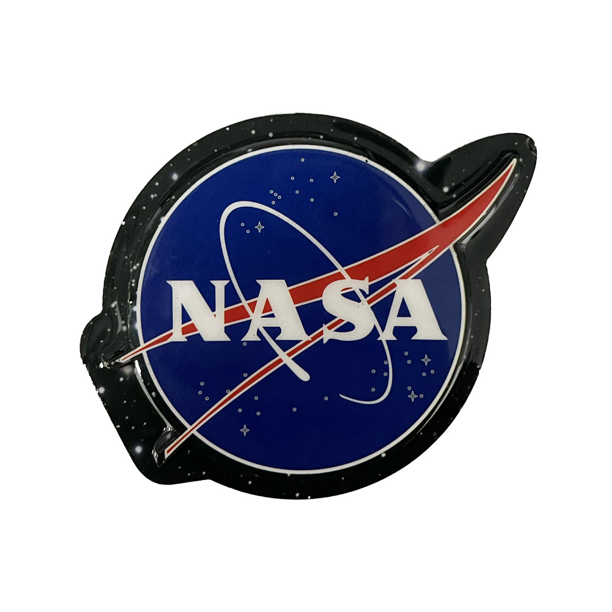 NASA Logo Wood Magnet – SpaceTrader Gift Shop